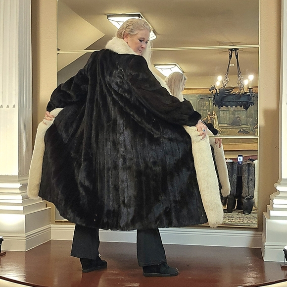 Kramer's of New Haven | Jackets & Coats | Full Length Chocolate Brown ...